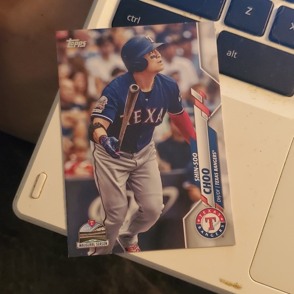 Other | Shin Soo Choo Baseball Card | Poshmark